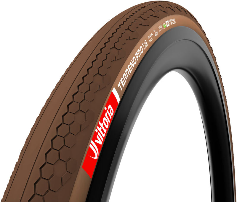 Vittoria Terreno Pro T10 Hardpack Tire - 700 x 45 Tubeless Folding BLK