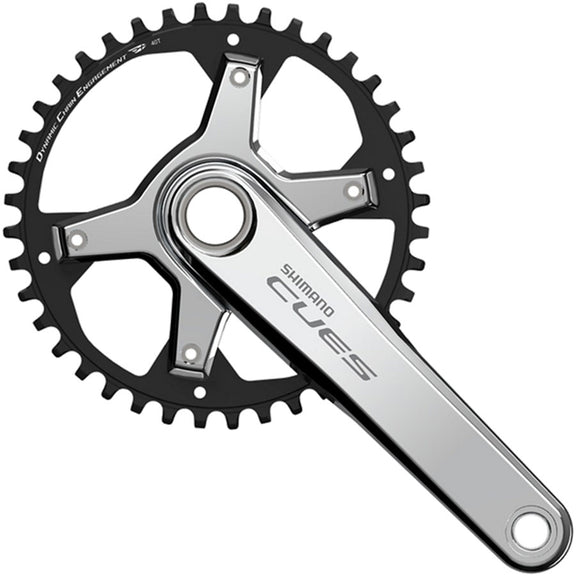 Shimano CUES FC-U6030-1 Crankset - 170mm 9/10/11-Speed 40t Asymmetric