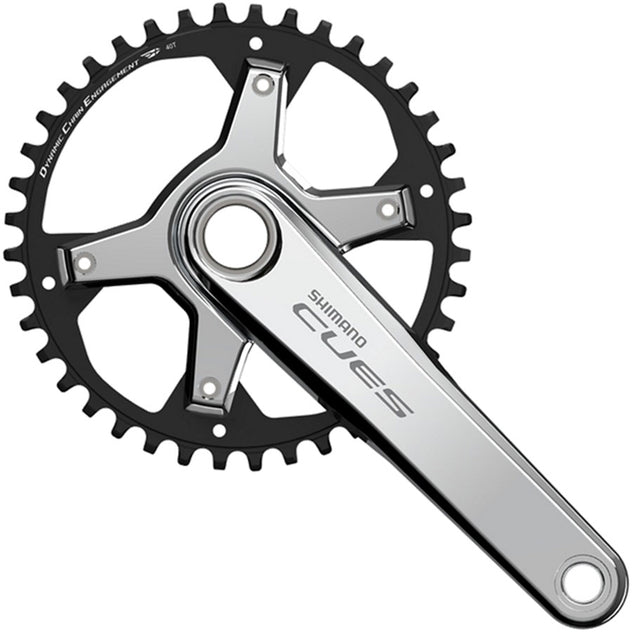 Shimano CUES FC-U6030-1 Crankset - 170mm 9/10/11-Speed 40t Asymmetric
