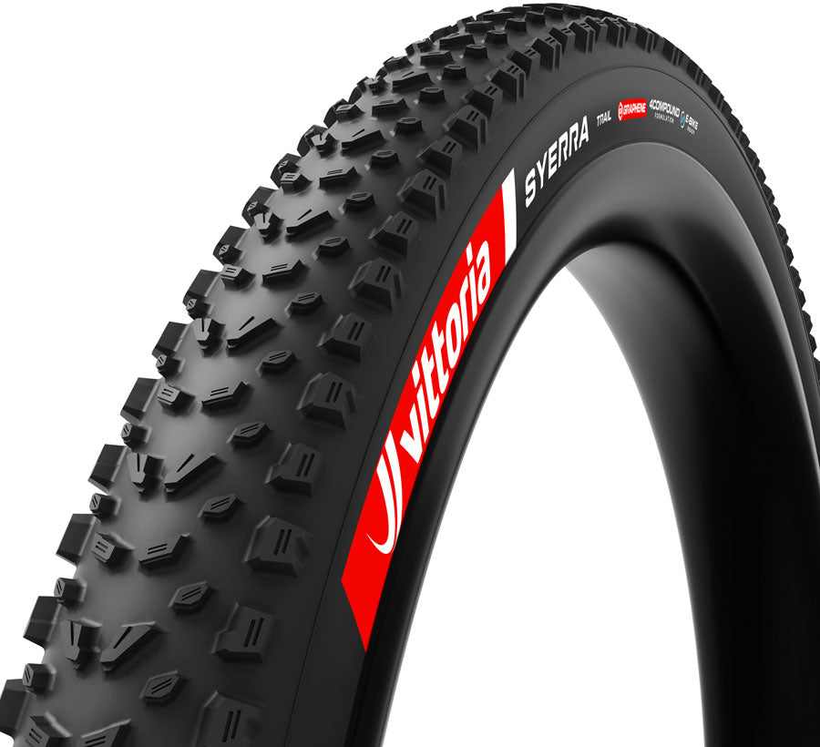 Vittoria Syerra Tire - 29 x 2.4 Tubeless Folding BLK/Brown 4C Trail TN